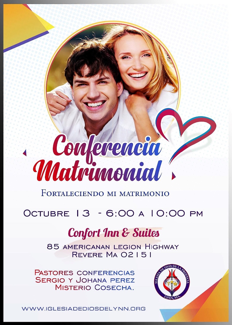 Conferencia Matrimonial: Afirmando mi Matrimonio. :: Iglesia de Dios de ...